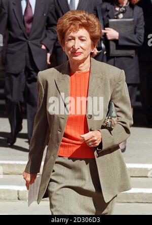 Former leader of Westminster City Council Dame Shirley Porter gives her ...