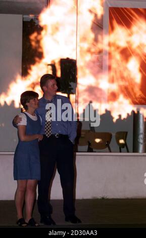 Sandy Row 12th July celebrations Stock Photo - Alamy