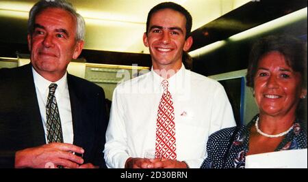 The parents of British Aid worker, Peter Colenso, an education expert ...