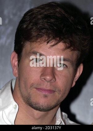 Actor Mark Wahlberg at the UK film premiere of The Italian Job, at the ...
