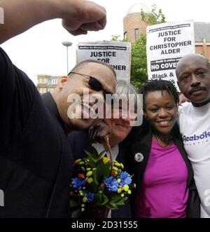 Janet and Richard Alder, centre, outside Hull Crown Court after an ...