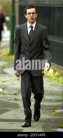 James Hooton arrives Court Stock Photo - Alamy