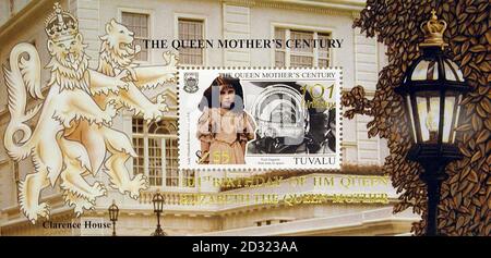Princess Margaret at Queen Mothers 101st birthday at Clarence House ...