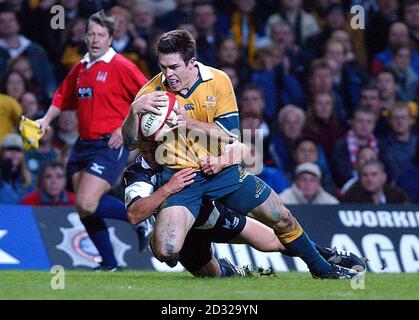 BARBARIANS V AUSTRALIA AT THE MILLENNIUM STADIUM CARDIFF 28/11/2001 ...