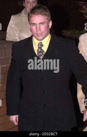 England rugby player Ben Cohen leaving Birmingham Crown Court, where he ...