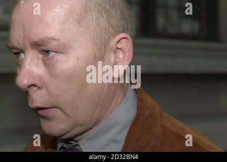 Oliver Larholt leaves the Old Bailey in London. Larholt, 30, of ...