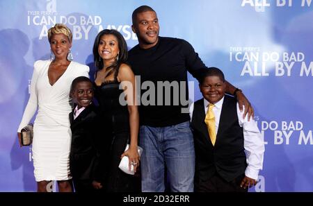 Mary J. Blige, Kwesi Boakye, Taraji P. Henson, and Tyler Perry New York ...