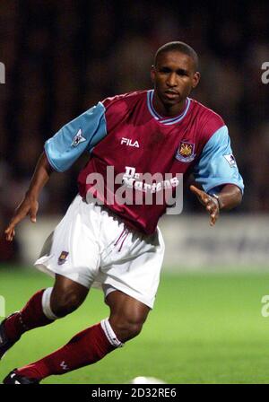 Jermain Defoe in action for West Ham against Southampton during their ...