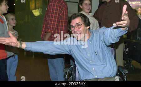 Ian Stillman, 52, arrives back at Heathrow Airport, London having been ...