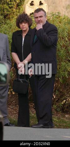 Adam Faith singer and actor with wife Jackie Irving Stock Photo - Alamy