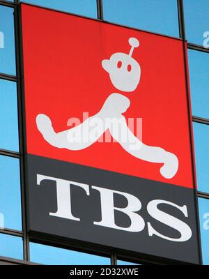 Logo of the TBS (Tokyo Broadcasting System) Broadcasting Center ...