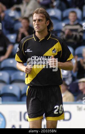 Bristol Rovers' Christian Edwards in action during the Nationwide ...