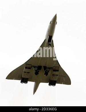 Concorde Engine Surge Stock Photo - Alamy