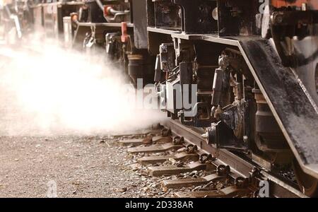 Network Rail MPV (multi-purpose vehicle) train, side view, Warwickshire ...