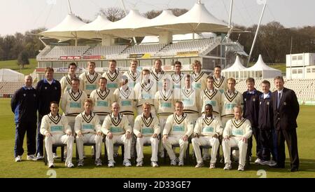 Hampshire Team photo Back row from left to right, Lewis McManus, Asher ...