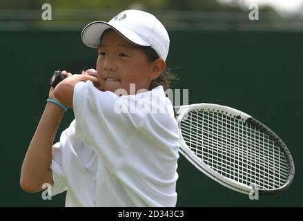A British tennis star of the future Jennifer Ren from Yorkshire ...