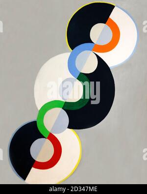 Rhythm by Robert Delaunay Stock Photo - Alamy