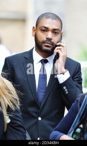 Kane Robinson AKA rapper Kano leaves Wood Green Crown Court in London ...