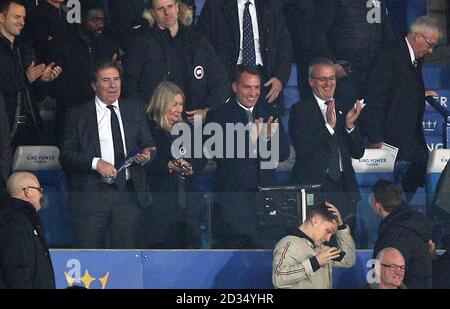 Leicester City chief executive Susan Whelan in the stands during the ...