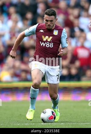 Aston Villa's John McGinn during a training session at Bodymoor Heath ...