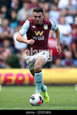 Aston Villa's John McGinn during a training session at Aston Villa FC ...