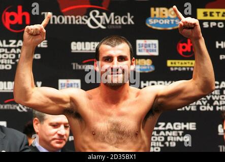 Welsh boxer Joe Calzaghe Stock Photo - Alamy