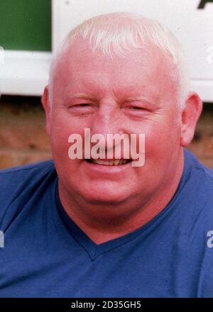 Wrestler Big Daddy (Shirley Crabtree) getting to grips with tv ...