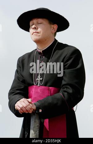 Chico Marinhos (left), a high wire walker at Zippos Circus currently in ...