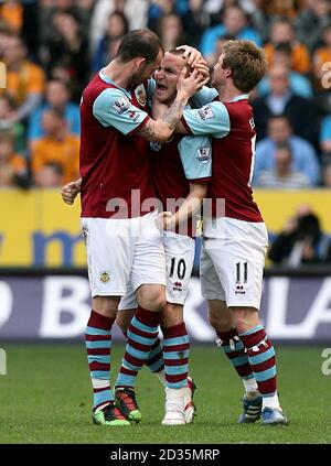 Burnley's Martin Paterson celebrates scoring their first goal during ...