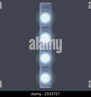Led strip lights, Diode strip, Led lights tape logo design. LED strip ...