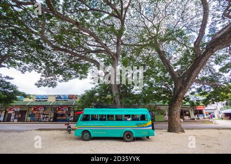Bus stop in Panglao Island, Bohol Stock Photo - Alamy
