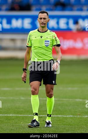 Referee Jose Maria Sanchez Martinez during La Liga match. January 25 ...