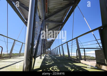 The Bridge of Scottish Invention is a retractable footbridge across the ...