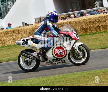 Steve Parrish, Suzuki RGV500, Classic racing motorcycles, Goodwood ...
