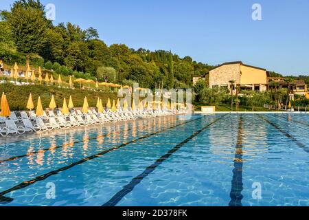 The Olympic size swimming pool on the Campus of Pepperdine University ...