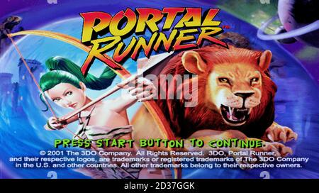 Portal Runner - Sony Playstation 2 PS2 - Editorial use only Stock Photo ...