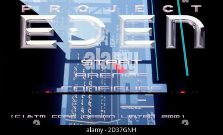 Project Eden - Sony Playstation 2 PS2 - Editorial use only Stock Photo ...