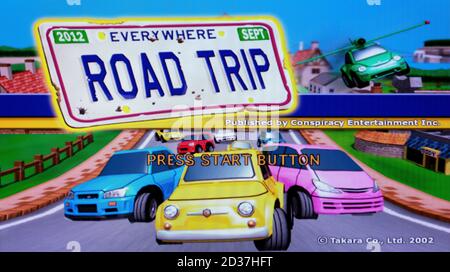 Road Trip - Sony Playstation 2 PS2 - Editorial use only Stock Photo - Alamy