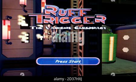 Ruff Trigger - The Vanocore Conspiracy - Sony Playstation 2 PS2 - Editorial use only Stock Photo ...