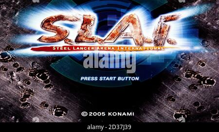 SLAI - Steel Lancer Arena International - Sony Playstation 2 PS2 ...