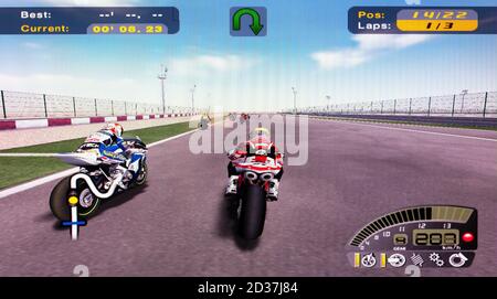 SBK - Superbike World Championship - Sony Playstation 2 PS2 - Editorial ...