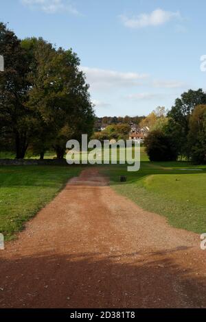 Beauchief golf course, Sheffield England UK, suburban golf club Stock ...