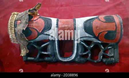 Tifa on white background. Tifa is a musical instrument that originated ...