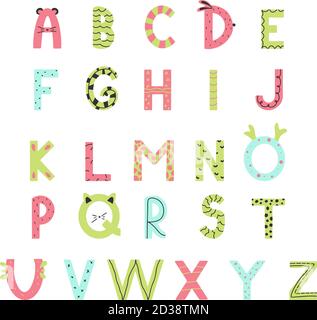 Hand drawn nursery school banner template Vector illustration Stock ...