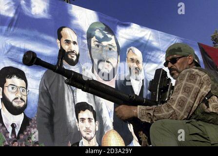 Heavy machine gun with two handles for holding and firing Stock Photo ...