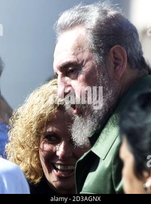 Fidel Castro pictured on June 4, 2005. Credit: Jorge Rey/MediaPunch ...