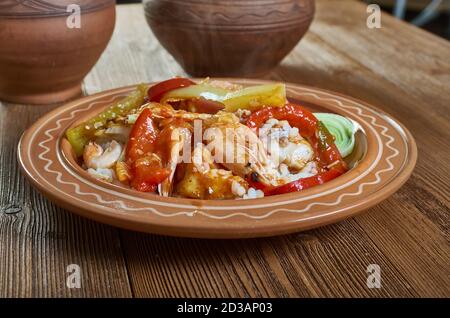 Pahua taioro , Tahitian dish based on either turbot snails or clams ...