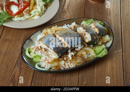 Fish Yassa - Senegalese season fish smothered in lemon, garlic and ...