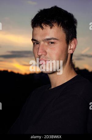 male masculine portrait outdoor posing man fashion male masculine look ...