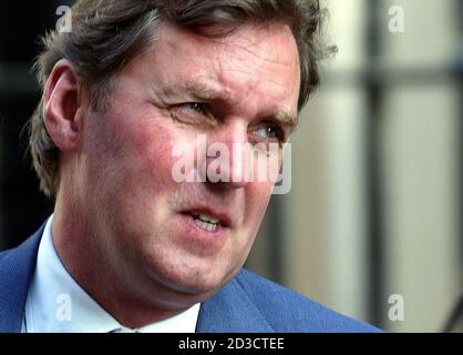 Former Health Minister Alan Milburn with his partner Dr Ruth Briel ...